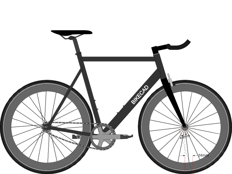 Fixed Gear #1 | www.bikecad.ca